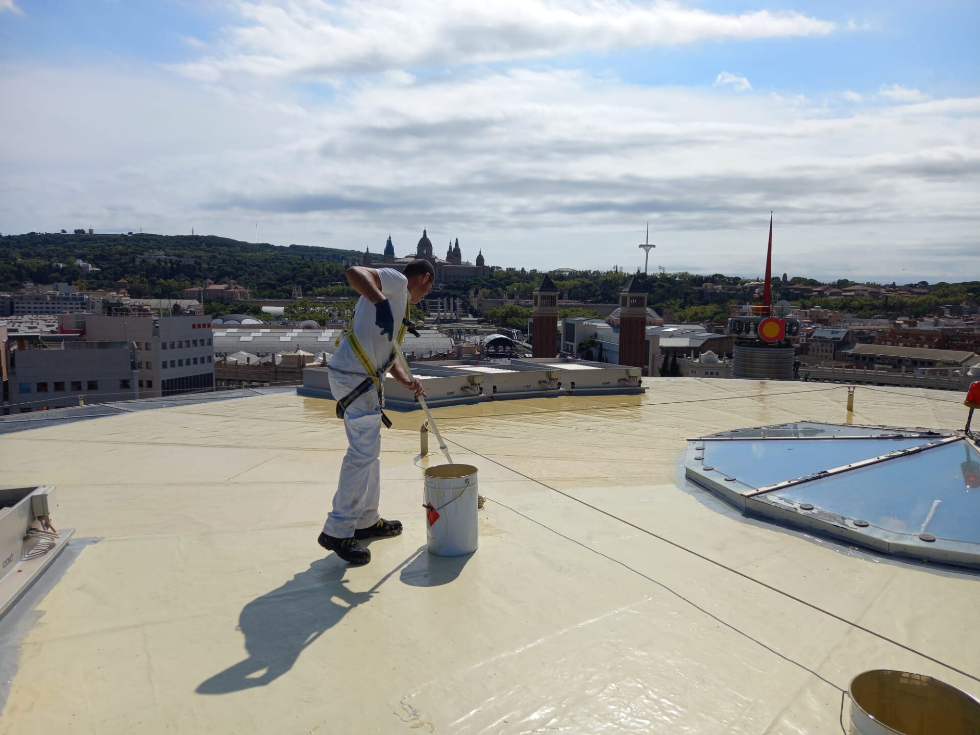 Cold polyurea waterproofing - Krypton Chemical