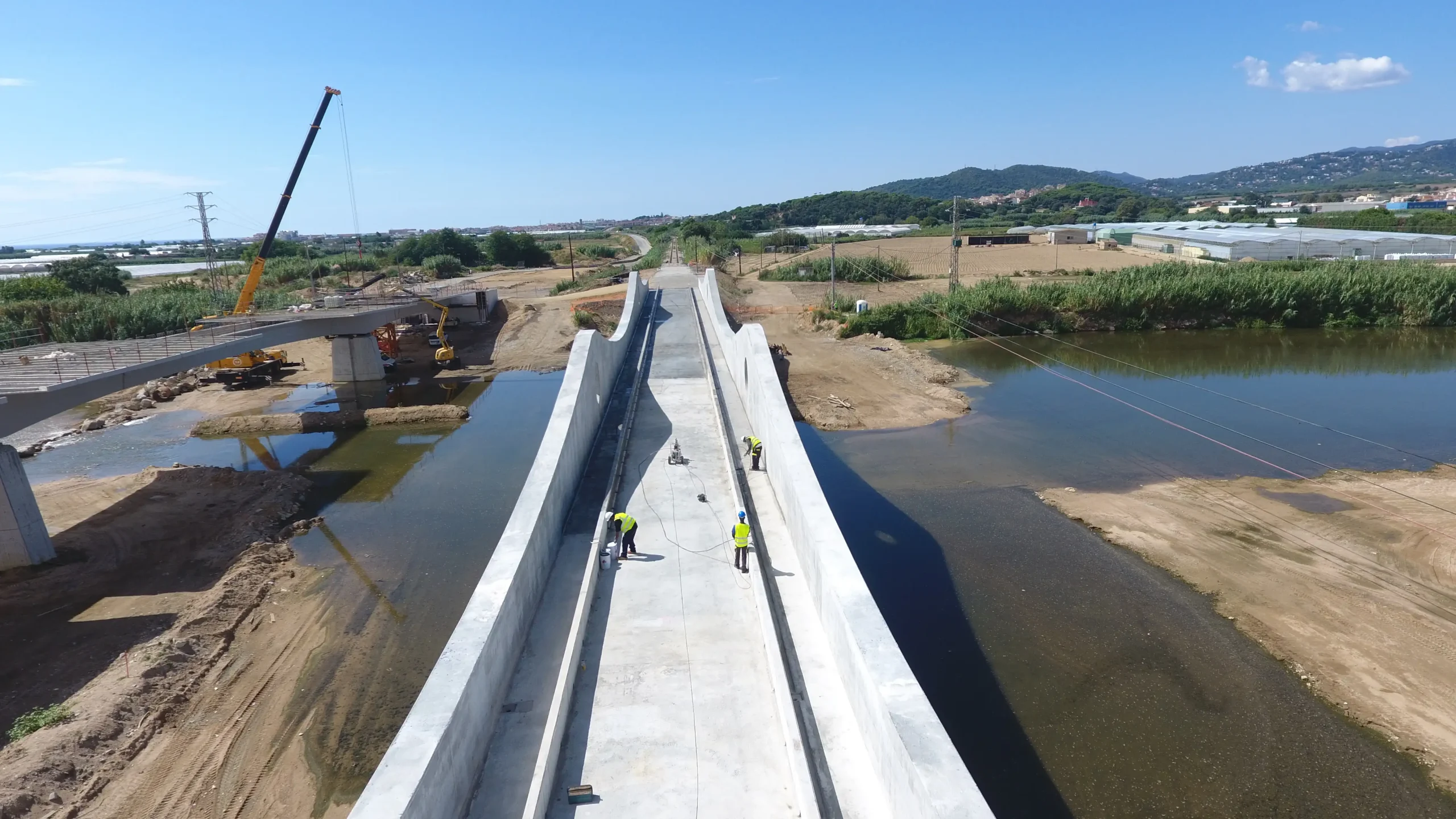 Waterproofing of Railway Bridge over the Tordera River - Krypton Chemical